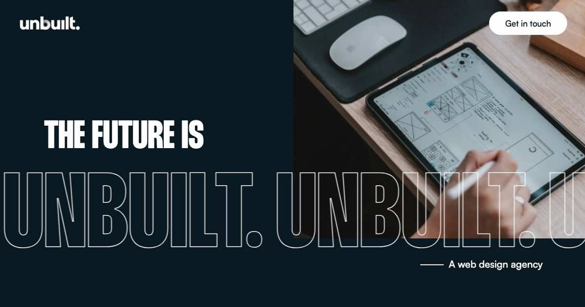 Unbuilt. - Design Agency Portfolio Inspiration