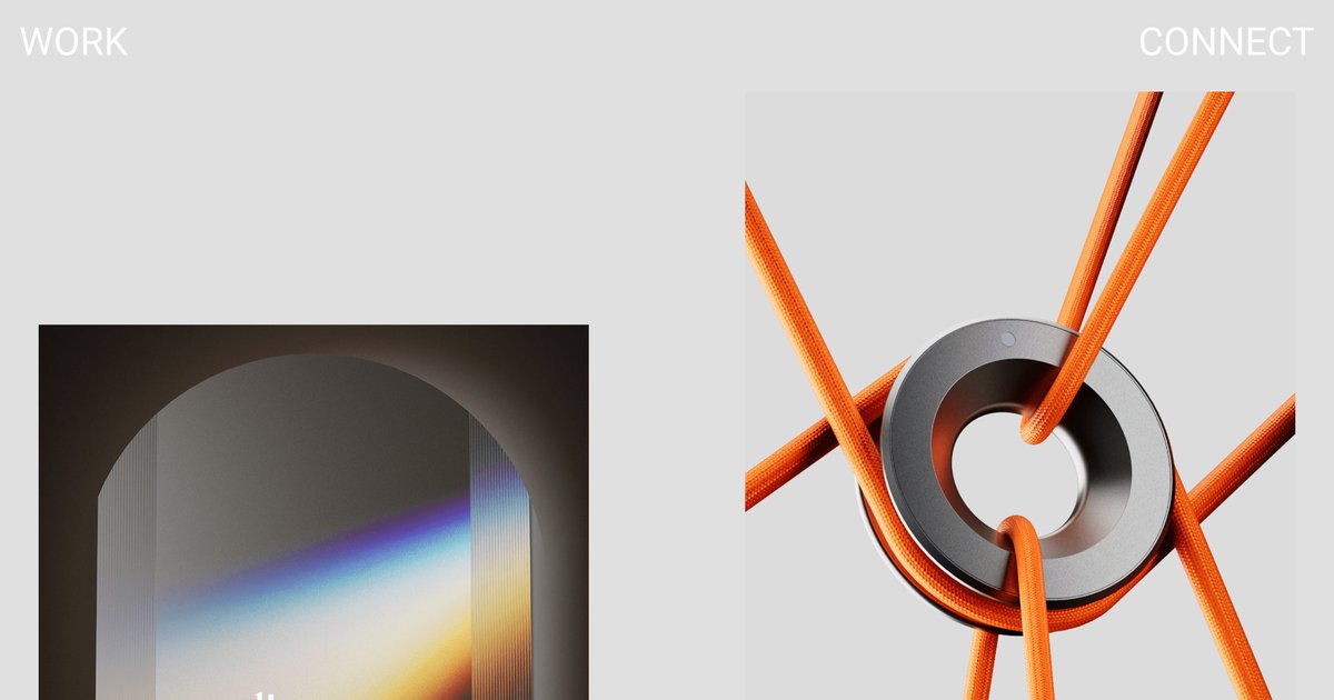 Daniel Lepik - Creative Designer Portfolio Inspiration